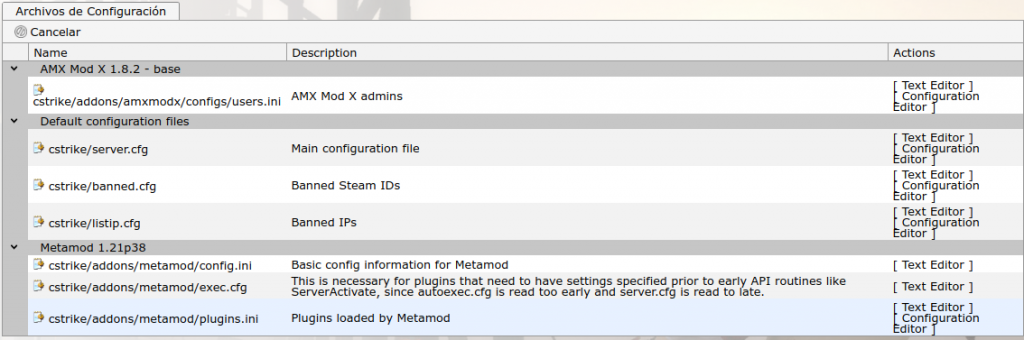 Counter Strike 1.6 – Panel de control | Ayuda y Tutoriales