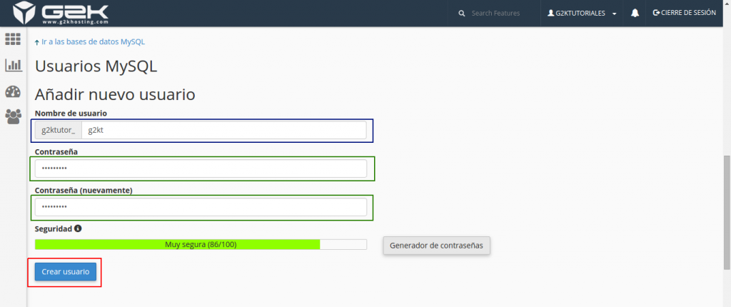 Crear bases de datos MySQL | Ayuda y Tutoriales