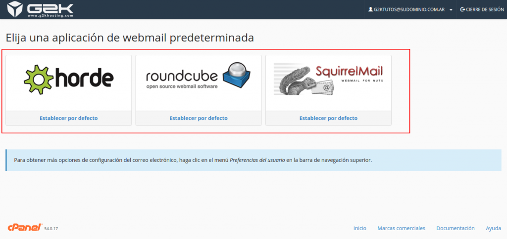 Acceder al correo via WebMail | Ayuda y Tutoriales